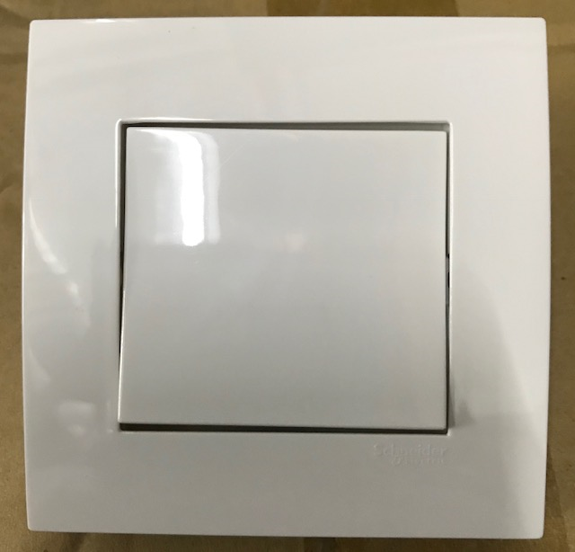 Schneider Vivace KB31IA 1 Gang Intermediate Switch White